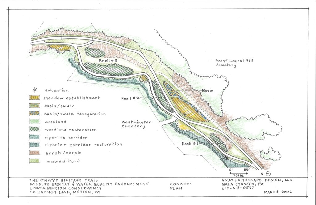 Cynwyd Heritage Trail Wildlife Habitat Expansion – Lower Merion Conservancy
